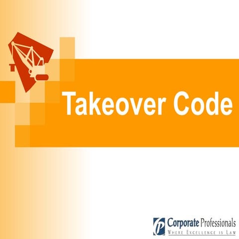 Takeover Code | PPT