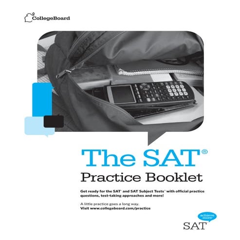 Sat practice-booklet | PDF
