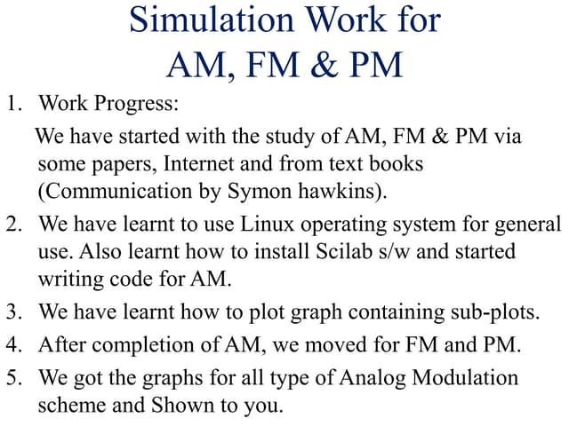 Analog Modulation Pptx
