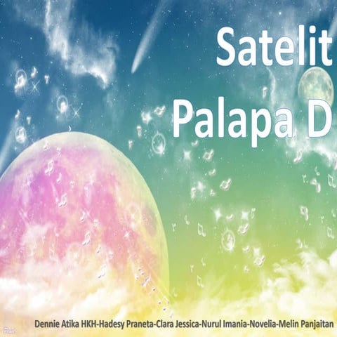 Satelit Palapa D | PPTX | Television | Entertainment
