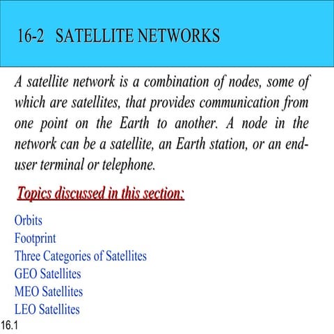 Satellite | PPT