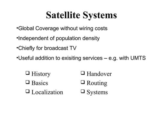 Satellite communication Basics | PPT | Computer Networking | Computing