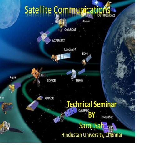 Geo synchronous and Sun synchronous Satellites | PPTX