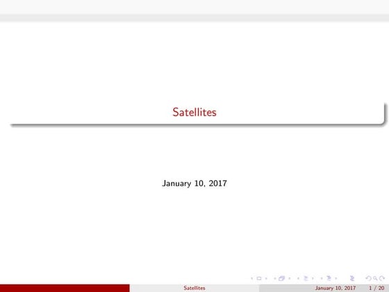Geo synchronous and Sun synchronous Satellites | PPTX | Geography | Science