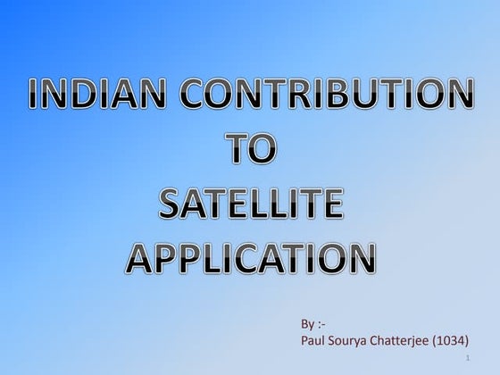 INSAT PROGRAM | PPT