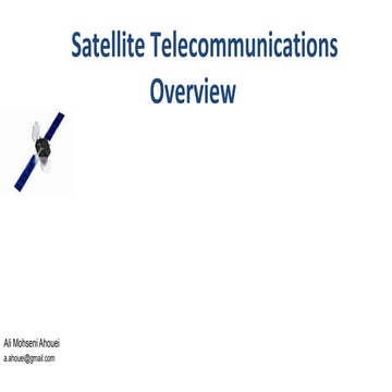 Satellite communication | PPT