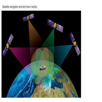 Satellite navigation and and how it works | PPTX