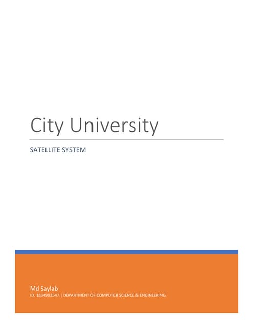 Satellite | PPT