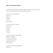 Sat Flashcards Online | PDF