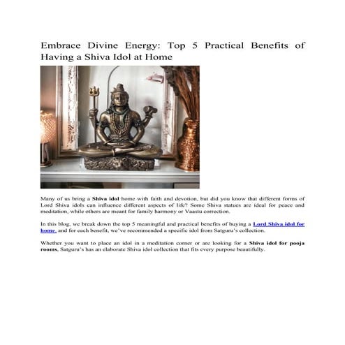 Satguru's_Embrace Divine Energy_ Top 5 Benefits of Having a Shiva Idol at Home.pdf
