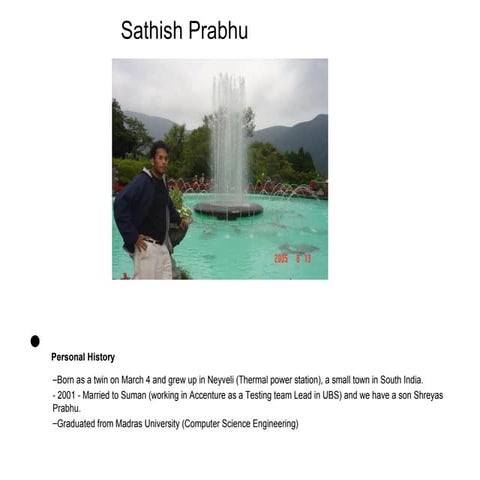 Sathish Prabhu Resume | DOC