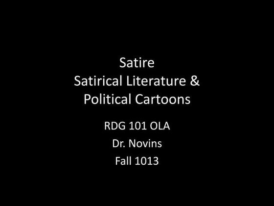 English Grade 10 Visual Text: Cartoon Presentation | PPT