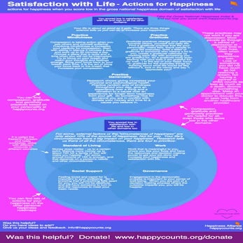 Satisfaction with life actions for happiness | PDF