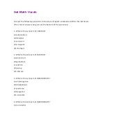 Sat Math Vocab | PDF