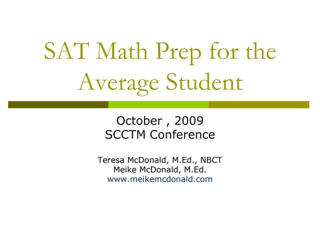 Introduction to the SAT preaparation.pptx