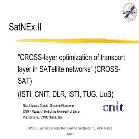 Sat n ex_ja2230_crosssat_candio | PPT