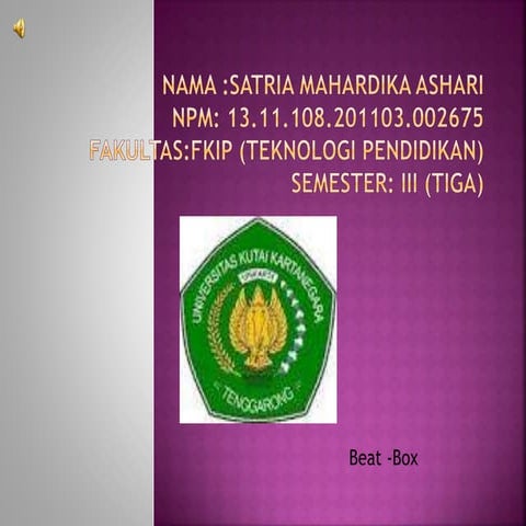 Satria mahardika ashari | PPT
