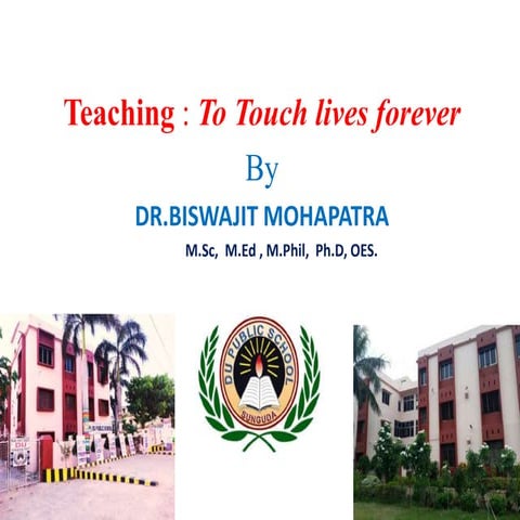 TO TOUCH LIVES FOR EVER | PPTX