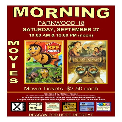 Poster for Fundraiser | PDF