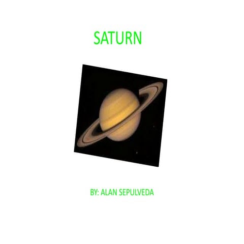 Saturn | PPTX