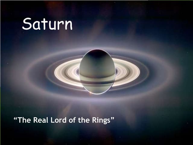 Saturn presentation | PPT