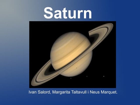 Saturn (powerpoint) | PPTX