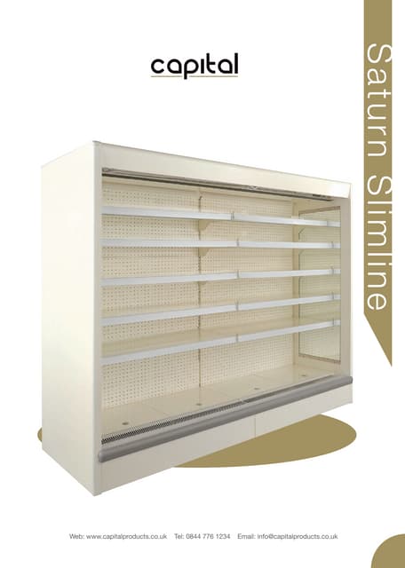Capital Cooling: Troy Low Level Multideck Display Chillers | PDF