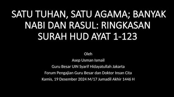 Kisah nabi nuh | PPT