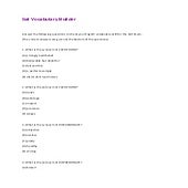 Sat Vocabulary Builder | PDF