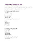 Sat Vocabulary Flashcards 2022 | PDF