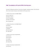 Sat Vocabulary Words With Sentences | PDF