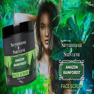 Satyabhama & Shantanu Amazon Rain Forest Face Scrub 100gm by Phyto ...