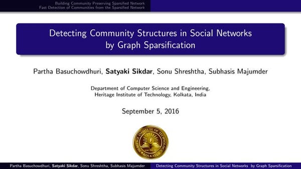 Entropy Based Algorithm For Community Detection In Augmented Networks