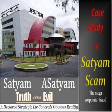 Satyam scam | PPTX