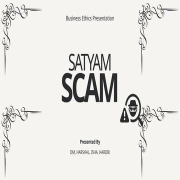 Satyam Computers Case Study 2022.pptx