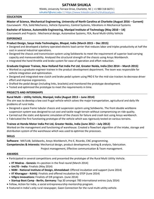 Mudit Kalra Resume | PDF