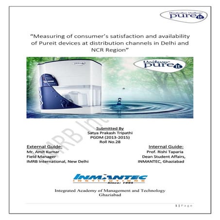 Satya prakash 13 15-final report of Summer internship | PDF