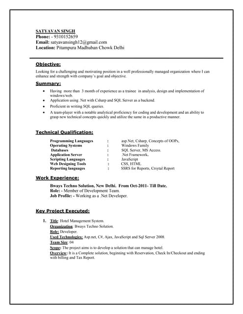 My-resume | PDF