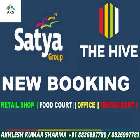 New Booking Hi New booking Masti Zone in Satya The Hive Virtual Space ...