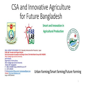 smart city Village-Digital Fab Lab-Innovative Farms-Climate Smart ...