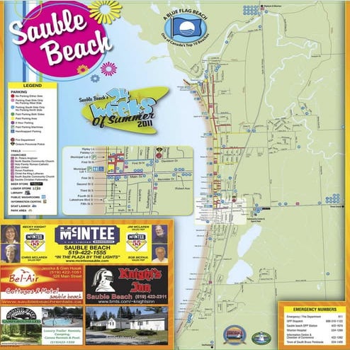 Sauble Beach 2011 Map | PDF