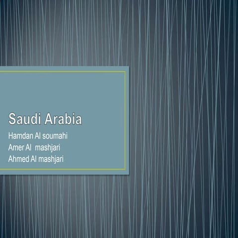 Saudi Arabia | PPTX