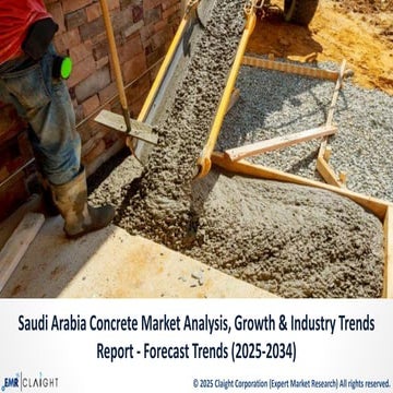 Saudi Arabia Concrete Market Overview & Opportunity Scope | PDF