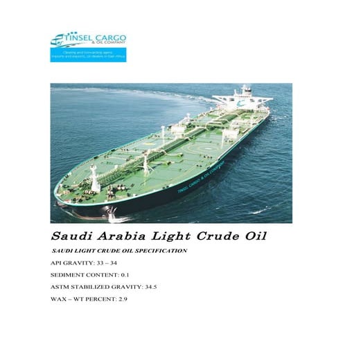 Saudi arabia light crude oil | DOC