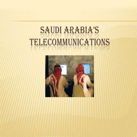 Saudi Arabia Telecommunications | PPTX