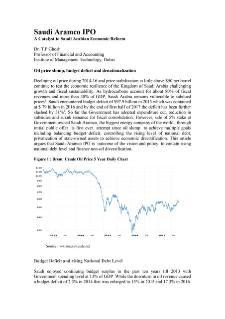 Saudi Aramco Profile - Peer Graded Assignment | PDF