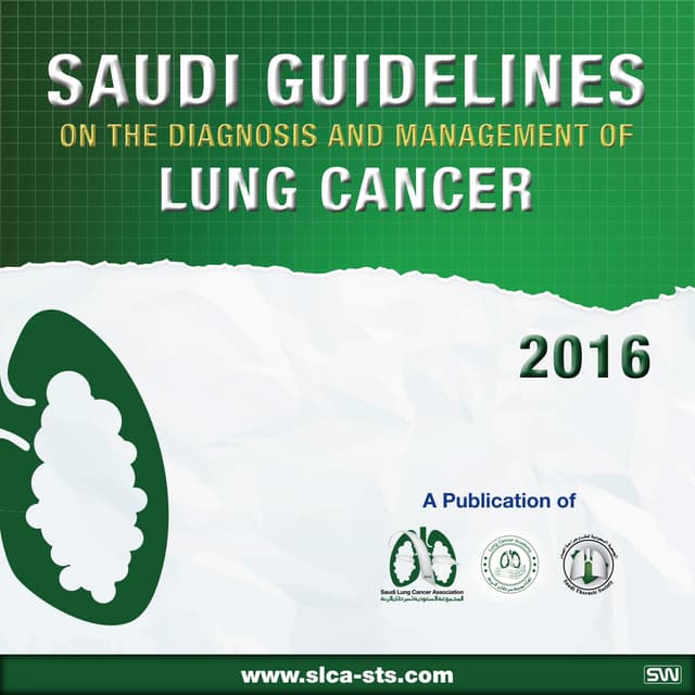 Saudi lung cancer guidleines 2016 | PDF