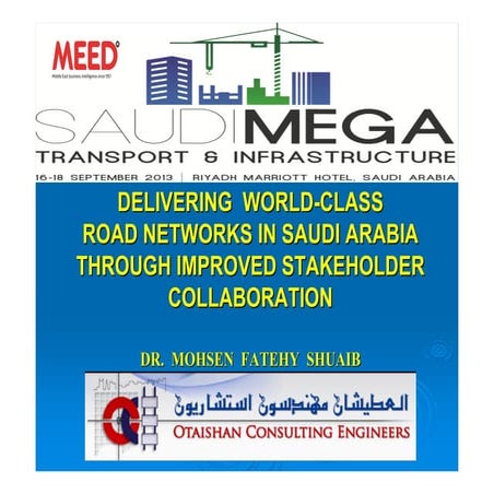 Saudi mega infra-2013 | PPT