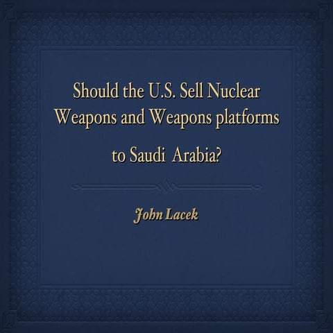 Saudi presentation | PPT