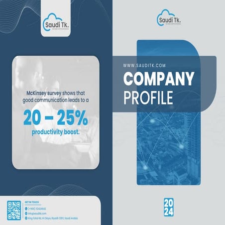 SaudiTk Company Profile for IT & Hardware | PDF